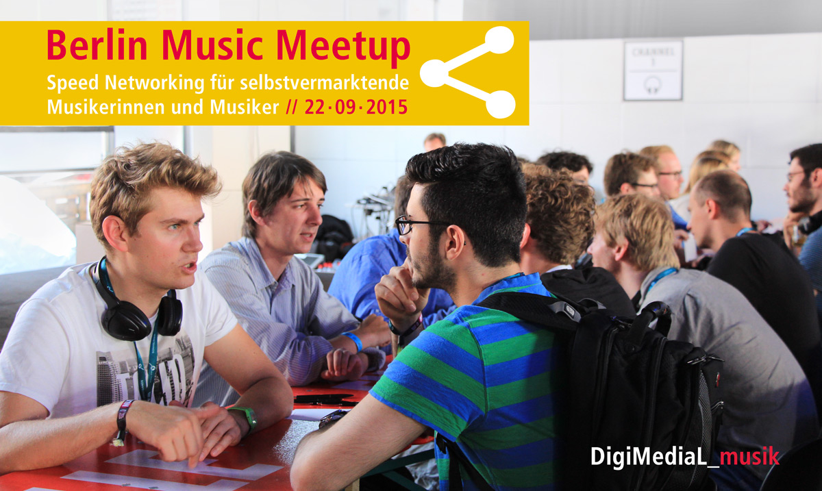 Save the Date: Berlin Music Meetup am 22. September 2015